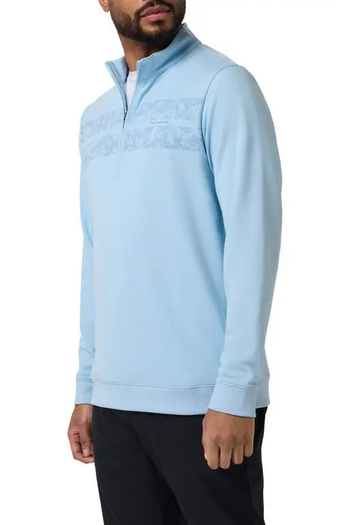 Travis Mathew First Class Menu Quarter Zip Pullover