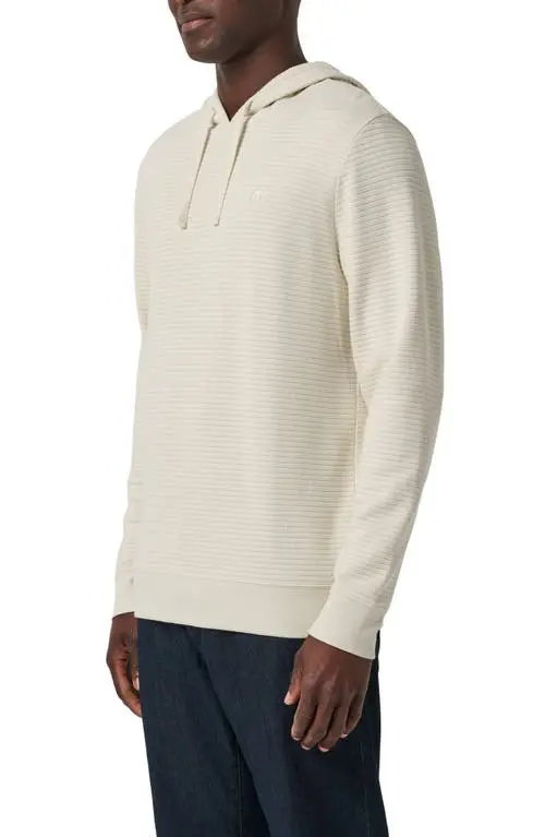 Travis Mathew Thick As Thieves Stripe Hoodie - Birch