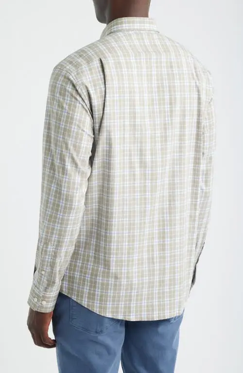 Johnnie-o Fullington Plaid Performance Twill Button-down Shirt