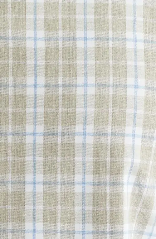 Johnnie-o Fullington Plaid Performance Twill Button-down Shirt