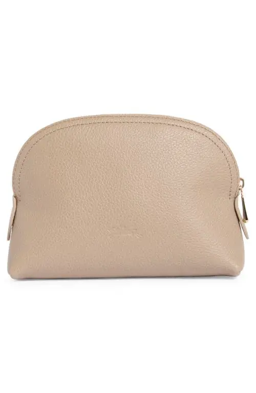 Longchamp Le Foulonné Small Dome Cosmetics Case - Turtle Dove