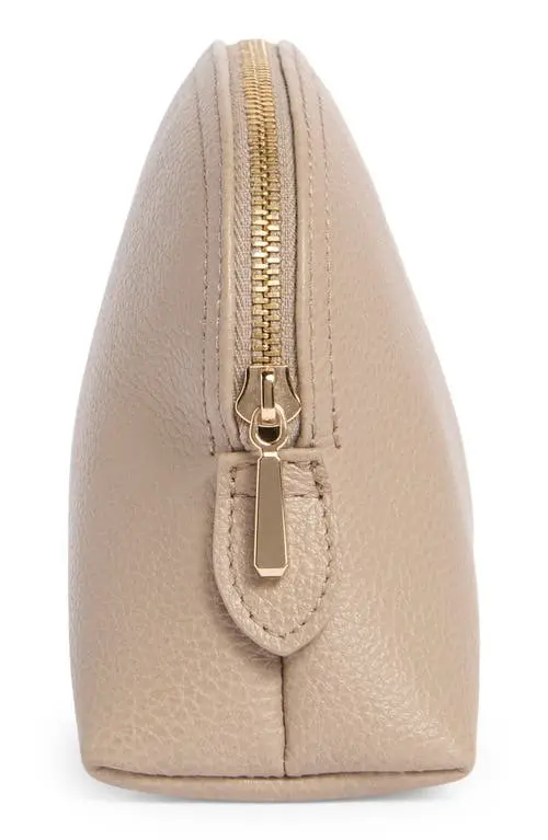 Longchamp Le Foulonné Small Dome Cosmetics Case - Turtle Dove