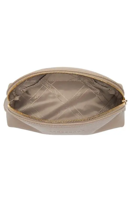 Longchamp Le Foulonné Small Dome Cosmetics Case - Turtle Dove