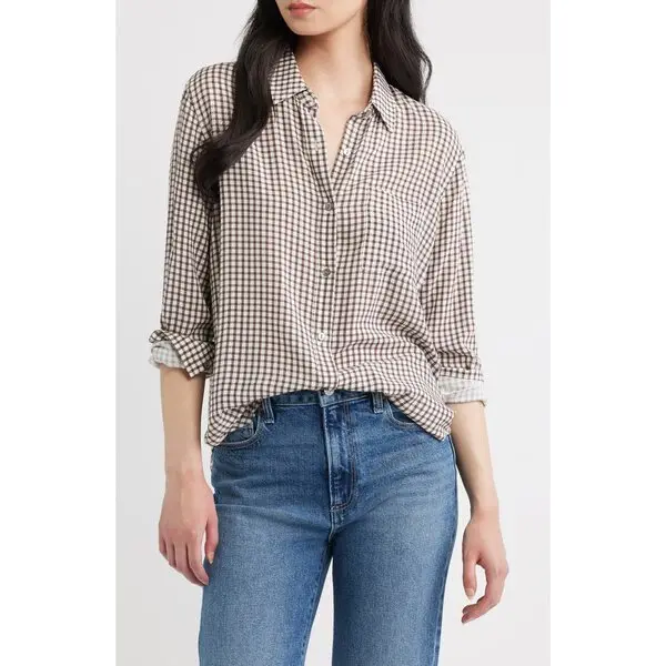 Rails Josephine Gingham Button-up Shirt