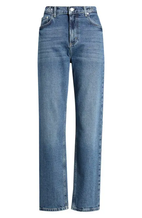Rails Crystal Detail High Waist Jeans