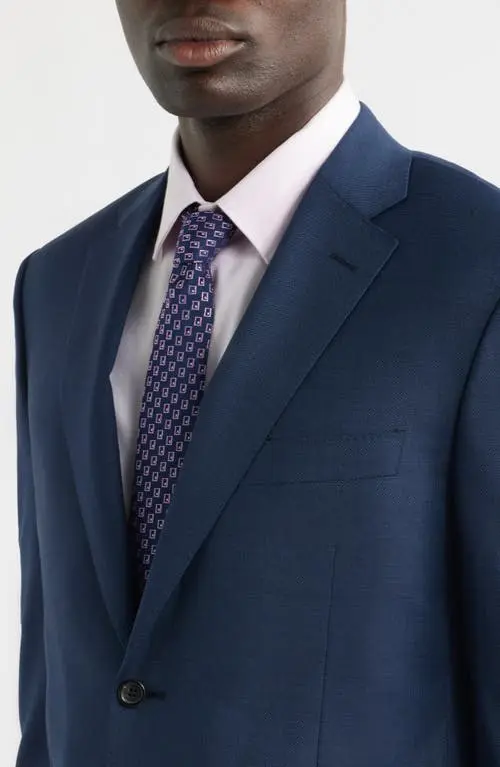 Canali Siena Regular Fit Wool Suit