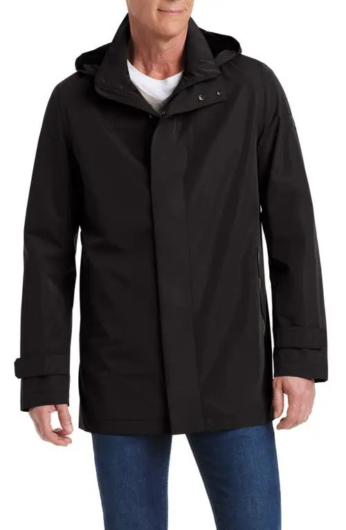 Vince Camuto Raintek Hooded Jacket - Black