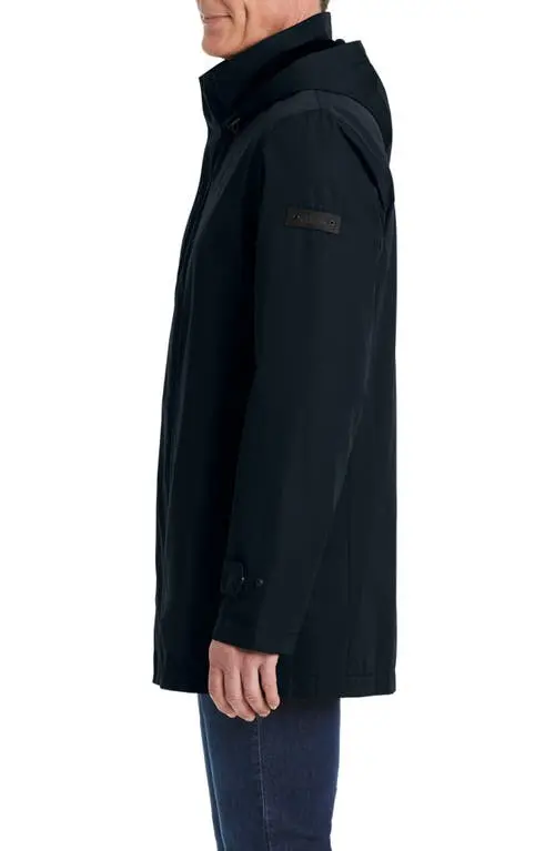 Vince Camuto Raintek Hooded Jacket - Navy