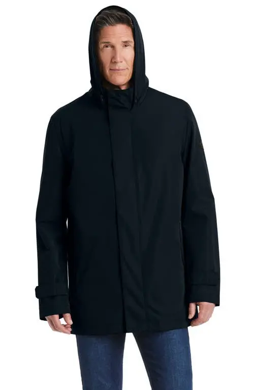 Vince Camuto Raintek Hooded Jacket - Navy