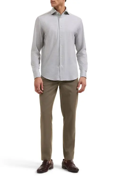 Bugatchi Devon Ooohcotton® Geo Print Button-up Shirt