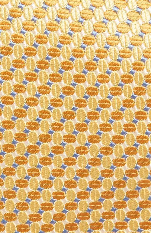 Canali Geometric Silk Tie