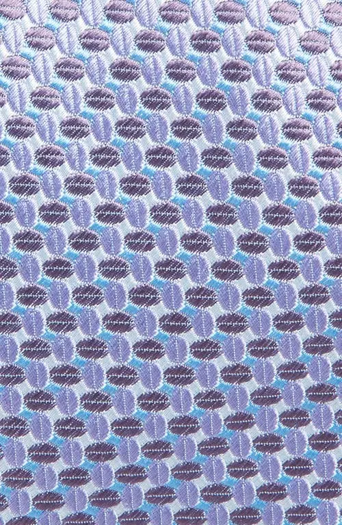 Canali Geometric Silk Tie