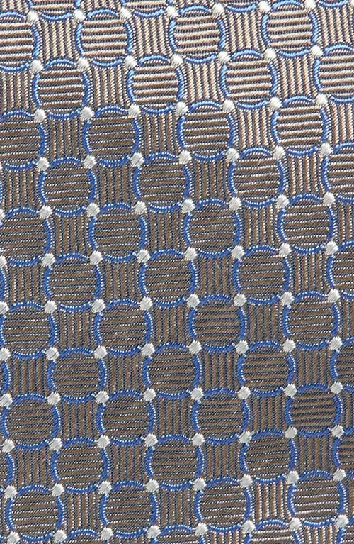 Canali Geometric Silk Tie