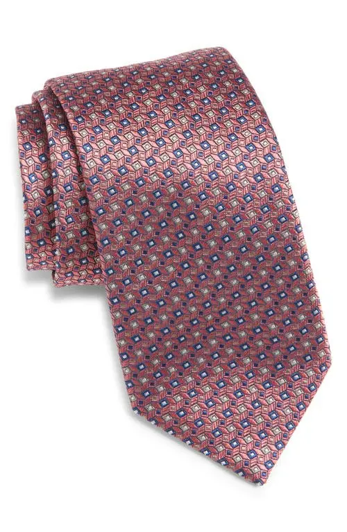 Canali Neat Silk Tie