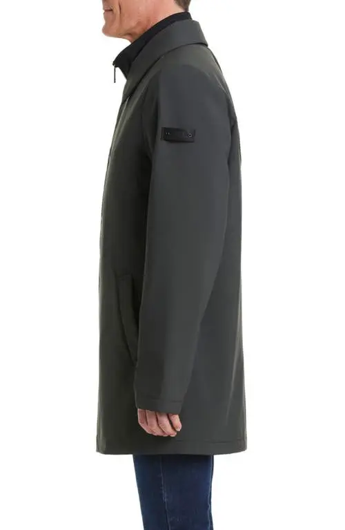 Vince Camuto Longline Jacket With Bib - Dark Marsh