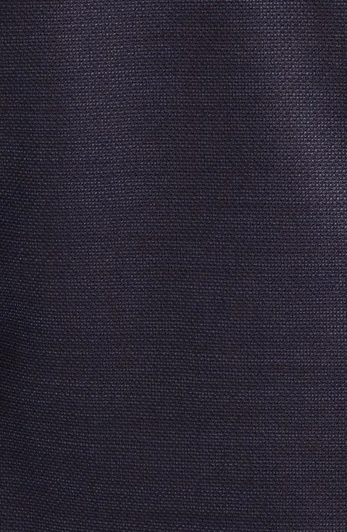 BOSS Hanry Slim Fit Textured Virgin Wool Sport Coat - Purple/blue