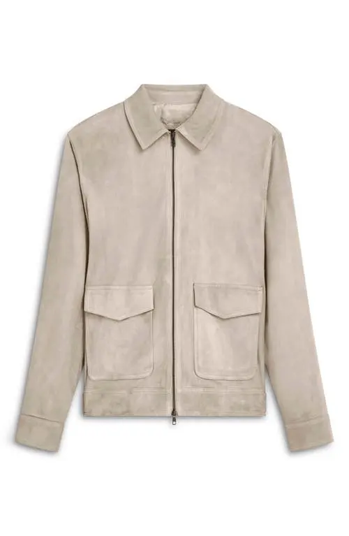 Bugatchi Suede Bomber Jacket