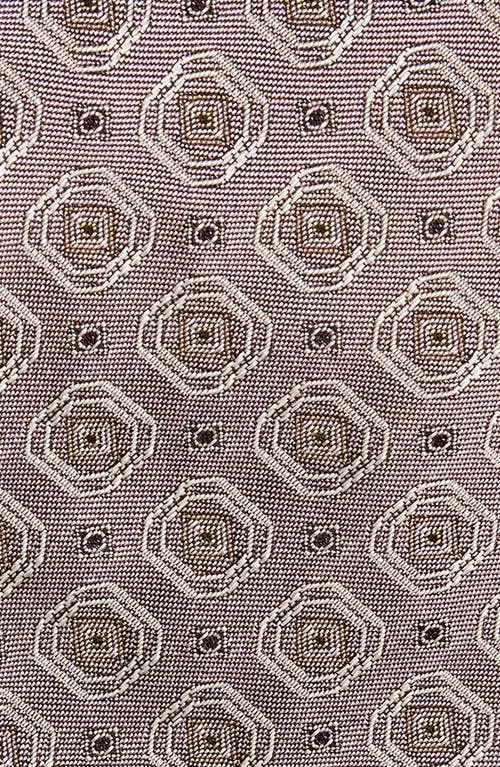 BOSS Medallion Silk Neck Tie - Med Pink