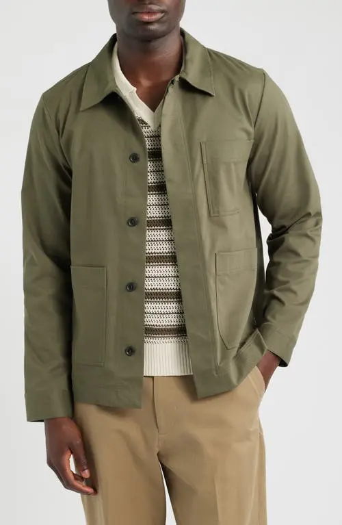 Nn07 Gabe 1920 Organic Cotton Jacket - Capers