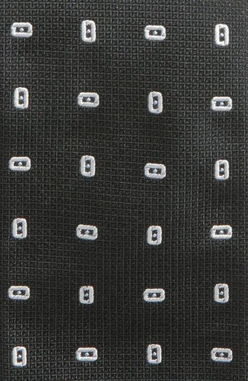 BOSS Embroidered Silk Tie