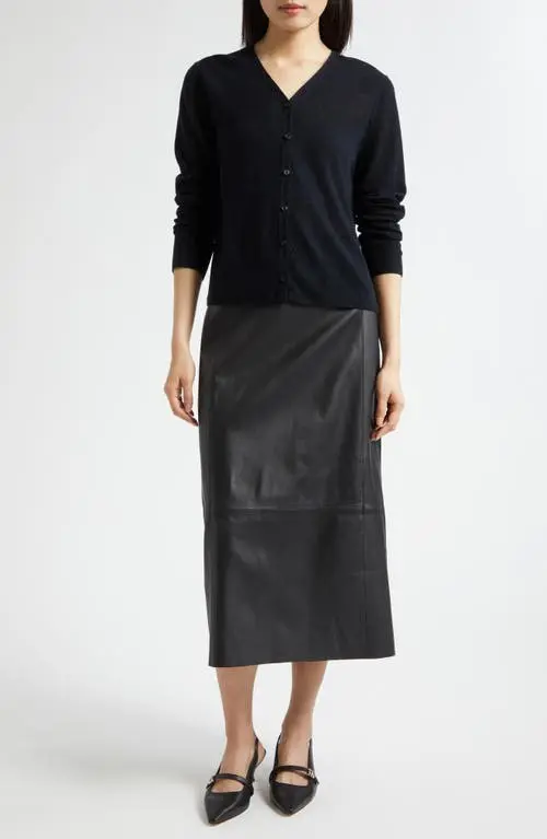 Vince Wool V-neck Cardigan