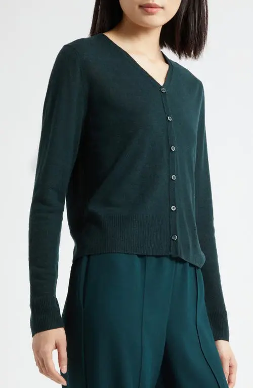 Vince Wool V-neck Cardigan - Juniper