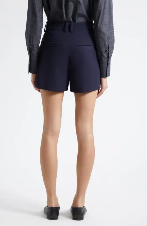Vince High Waist Crepe Shorts