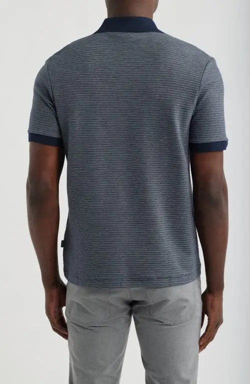 BOSS Pye Johnny Collar Polo - Dark Blue