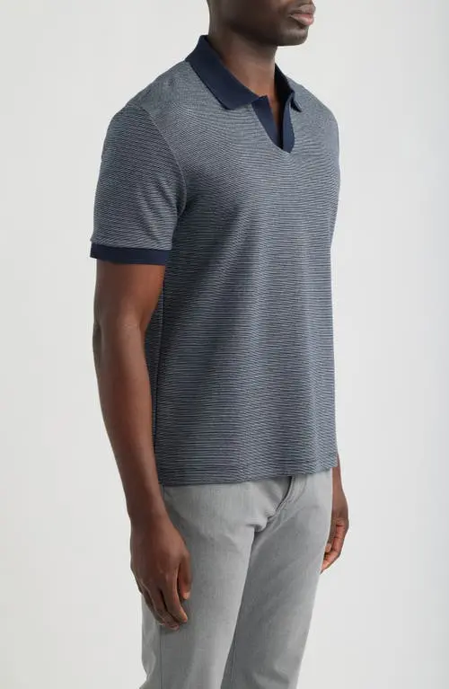 BOSS Pye Johnny Collar Polo - Dark Blue