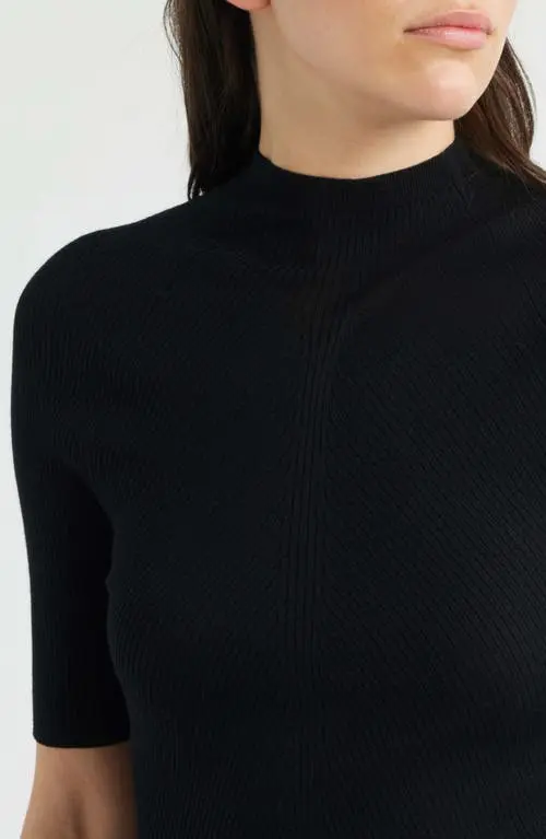 BOSS Faleri Virgin Wool Rib Sweater