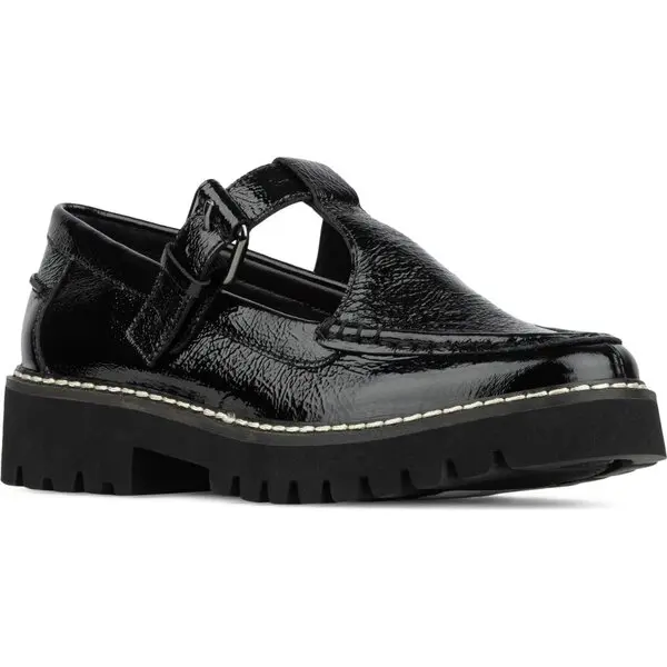 DONALD PLINER Helaina Mary Jane Loafer - Black