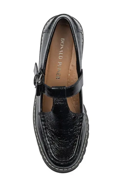 DONALD PLINER Helaina Mary Jane Loafer - Black