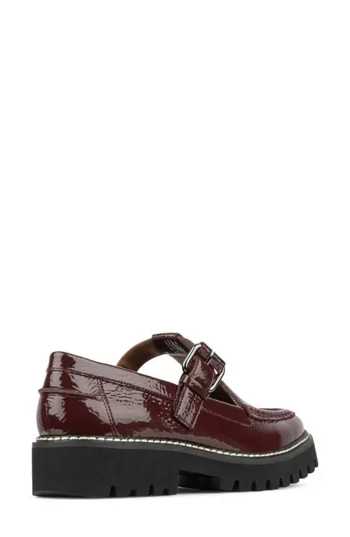 DONALD PLINER Helaina Mary Jane Loafer - Bordeaux