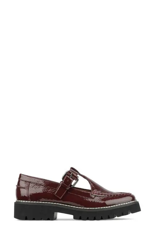 DONALD PLINER Helaina Mary Jane Loafer - Bordeaux