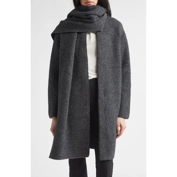 Vince Drape Sweater Coat