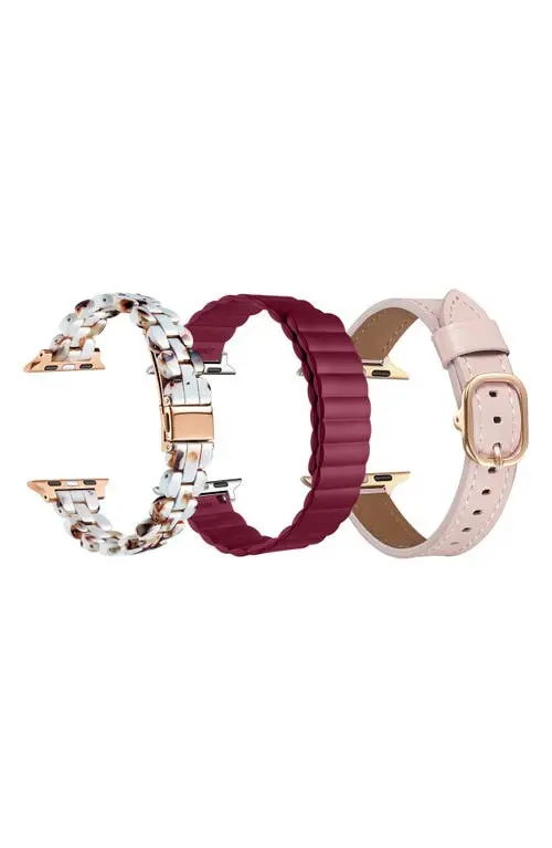 POSH TECH Assorted 3-pack Apple Watch® Watchbands