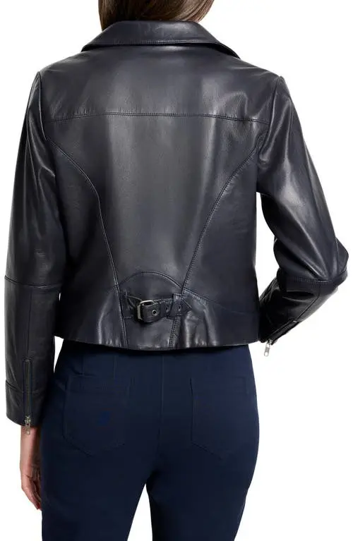 NIC+ZOE Leather Biker Jacket