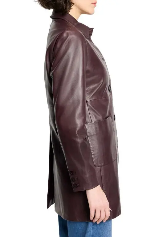 NIC+ZOE Leather Car Coat