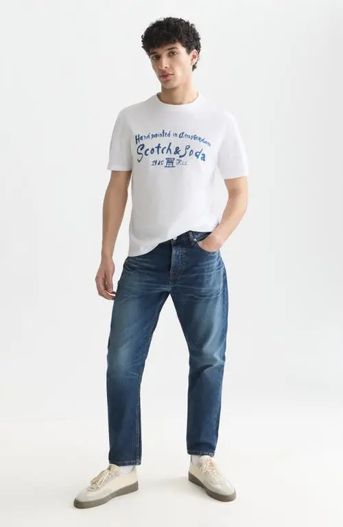 Scotch & Soda Regular Fit Cotton Graphic T-shirt