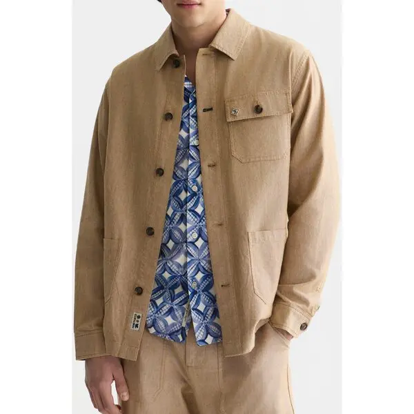 Scotch & Soda Worker Shirt Jacket - Dijon