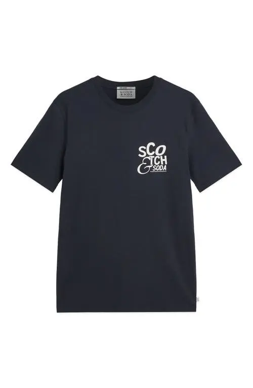 Scotch & Soda Regular Fit Cotton Graphic T-shirt