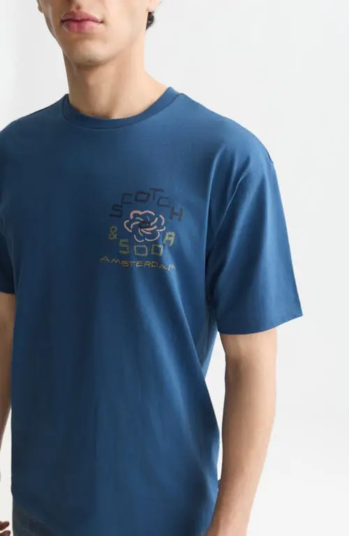 Scotch & Soda Relaxed Fit Cotton Graphic T-shirt