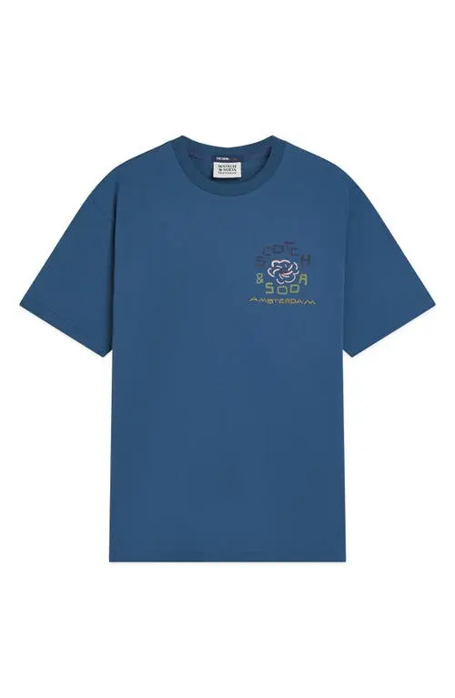 Scotch & Soda Relaxed Fit Cotton Graphic T-shirt