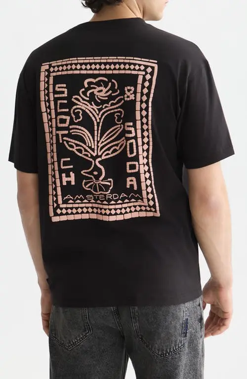 Scotch & Soda Relaxed Fit Cotton Graphic T-shirt