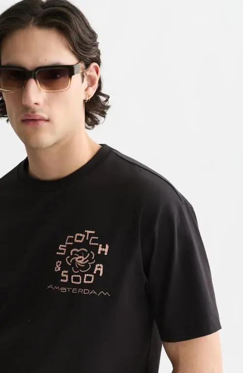 Scotch & Soda Relaxed Fit Cotton Graphic T-shirt