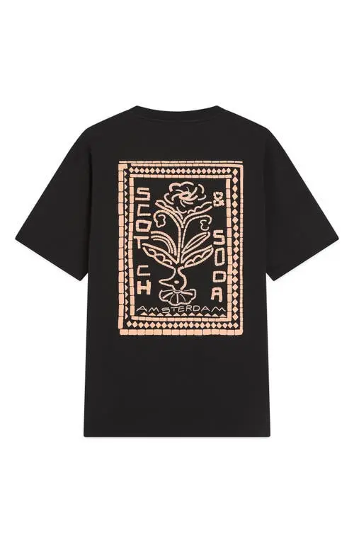 Scotch & Soda Relaxed Fit Cotton Graphic T-shirt