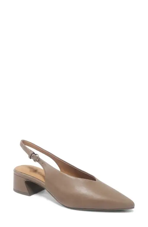 Gentle Souls Ginette Slingback Pump - Loam Leather
