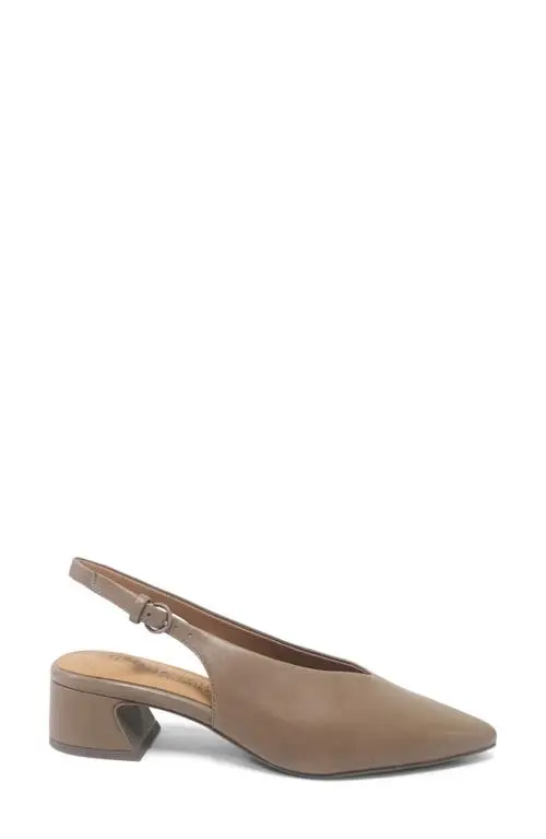 Gentle Souls Ginette Slingback Pump - Loam Leather