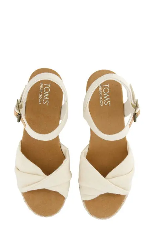Toms Kinsley Espadrille Wedge Sandal - Natural