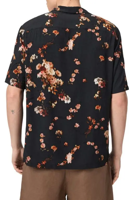 ALLSAINTS Karmada Floral Camp Shirt